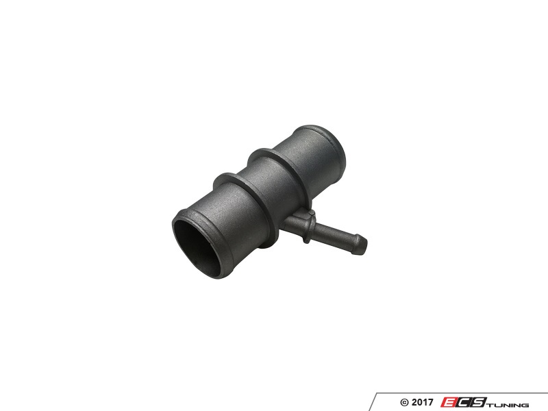 Eurowise - 1C0121087E - Cast Aluminum T-Fitting Coolant Flange