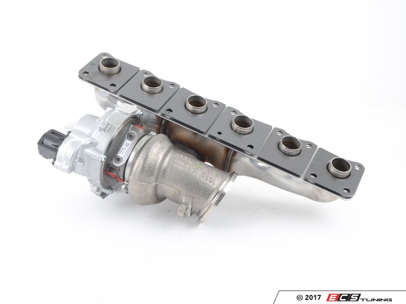 Genuine BMW - 11657636425 - Turbocharger with Exhaust Manifold (11-65-7 ...