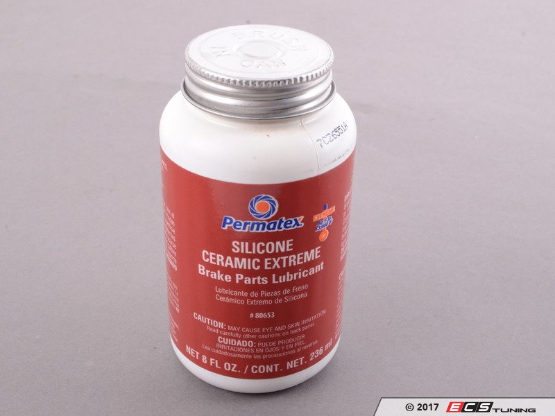 Permatex - 80653 - Ceramic Extreme Brake Parts Lubricant - 8oz Brush ...