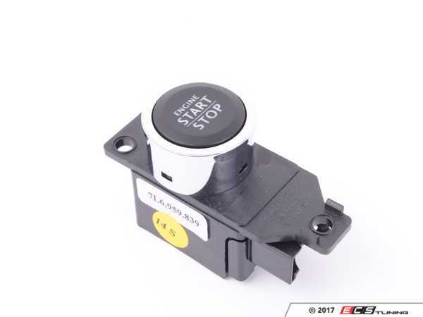 Genuine Volkswagen Audi - 7L6959839 - Engine Start/Stop Button - Black ...