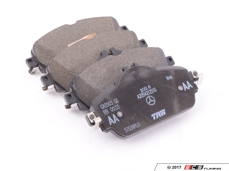 Genuine Mercedes Benz - 0004208700 - TS DISK BRAKE PAD