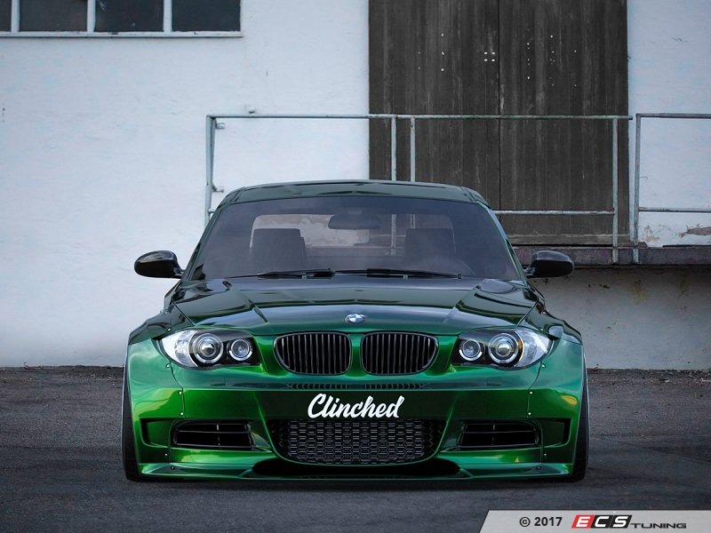 Clinched - BMW-E82wdl - E82 Widebody Kit - Without Ducktail and Front Lip