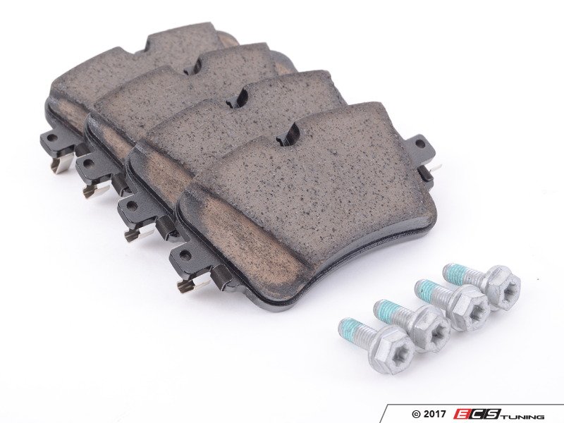 Genuine Volkswagen Audi - 4M0698451R - Rear Brake Pad Set (4M0 698 451 R)