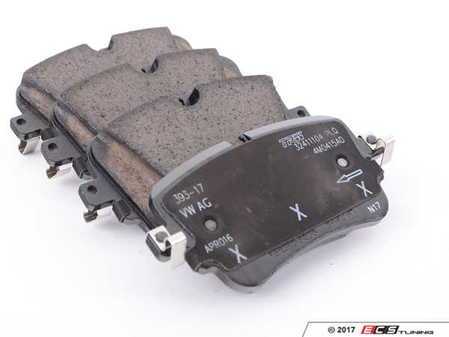 Genuine Volkswagen Audi - 4M0698451R - Rear Brake Pad Set (4M0 698 451 R)