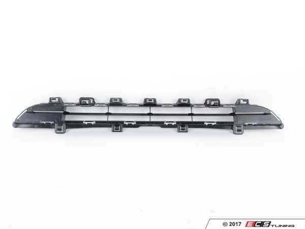 Genuine BMW - 51117338493 - GRILL, CENTER, UPPER, OPEN (51-11-7-338-493)