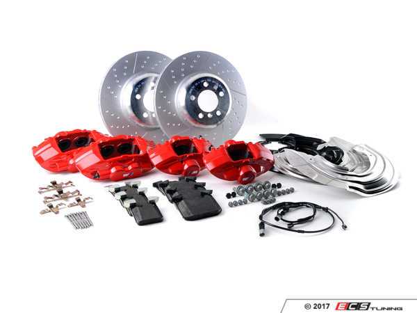 Genuine BMW M Performance - 34112450468 - BMW Performance Brake Kit - Red