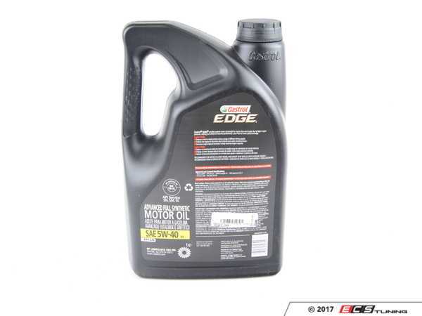 Castrol - 03247 - Edge European Formula Full Synthetic Engine Oil (5w ...