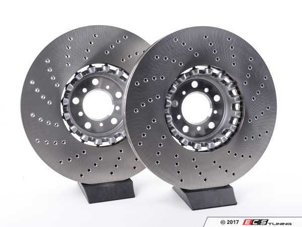 Genuine BMW - 34112284901KT - Front Brake Rotors - Pair (395x36)