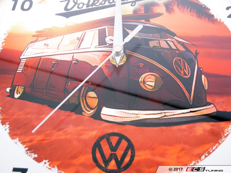 Genuine Volkswagen Audi - DRG009994 - VW Bus Neon Clock (D RG0 099 94)