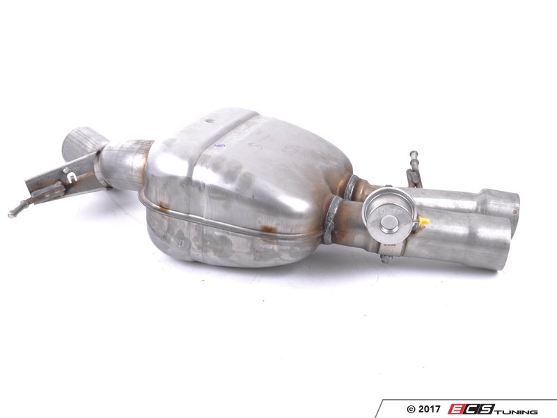Genuine BMW - 18307848828 - F10 Rear Muffler - Left - With Exhaust Flap ...