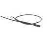 Genuine BMW - 51237411315 - Hood release cable (51-23-7-411-315)