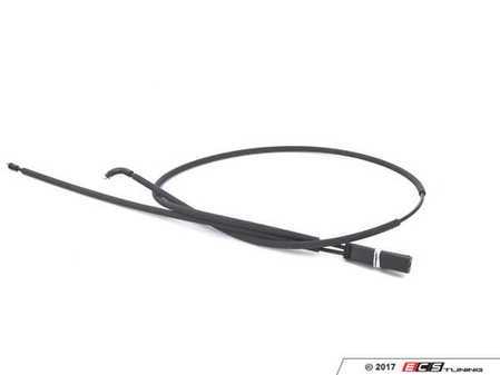 Genuine BMW - 51237411315 - Hood release cable (51-23-7-411-315)