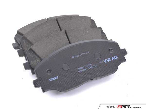 Genuine Volkswagen Audi - 3QF698151 - Front Brake Pad Set (3QF 698 151)