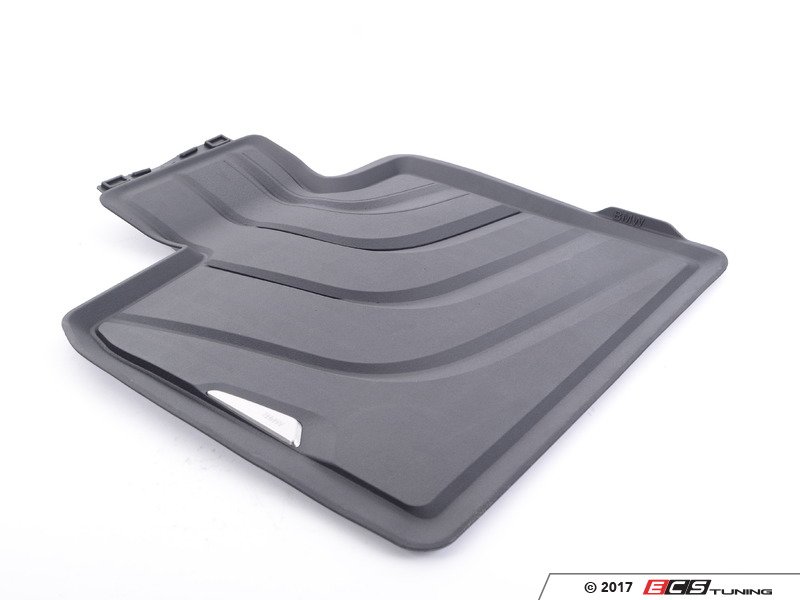Genuine BMW - 51472458439 - Black All Weather Rubber Floor Mats - Front ...