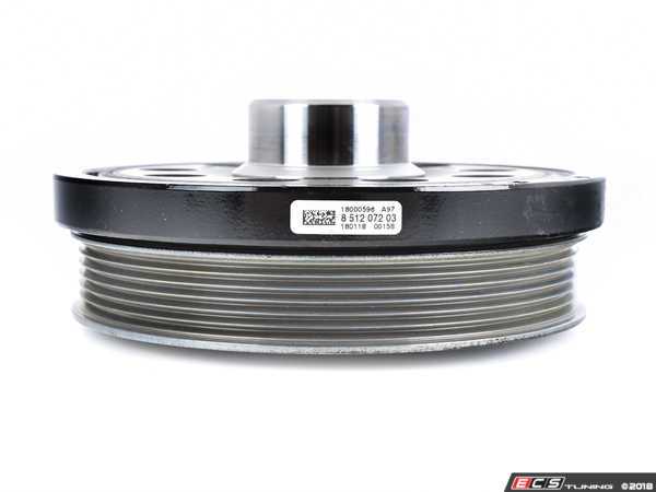 Genuine BMW - 11238512072 - Crankshaft Pulley (Vibration Damper) (11-23 ...