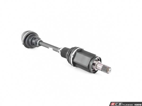GKN Drivetech - 31607618681 - Front Axle Shaft - Left