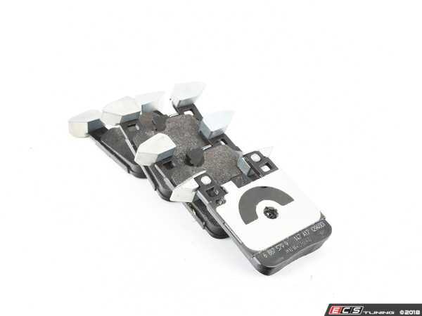 Genuine BMW - 34216887576 - Rear Brake Pad Set (34-21-6-887-576)