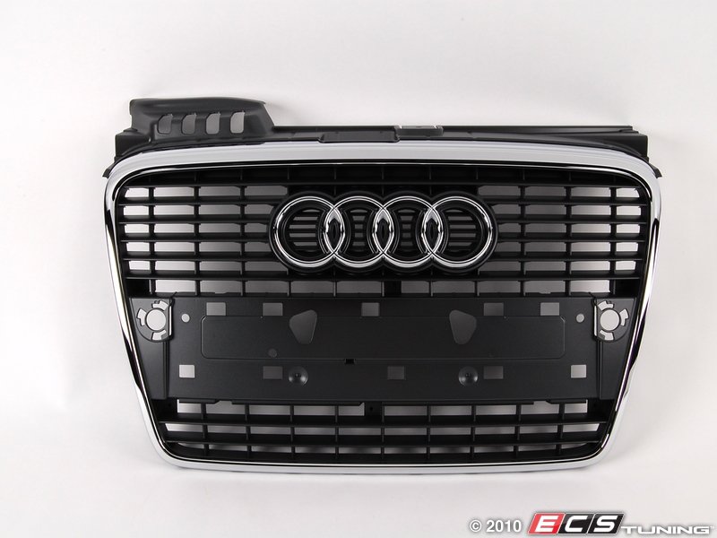 Genuine Volkswagen Audi - 8E0853651J1QP - Grille Assembly - Grey (8E0 ...