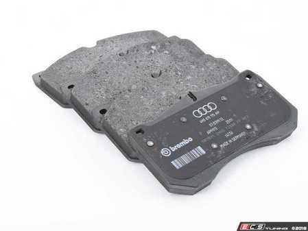 Genuine Volkswagen Audi - 4H0698151P - Front Brake Pad Set (4H0 698 151 P)