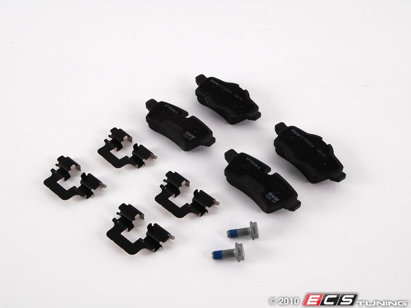 Genuine MINI - 34216778327 - Brake Pad Set - Rear (34-21-6-778-327)