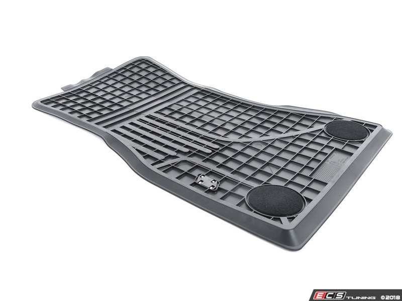 Genuine BMW - 51472446289 - Black All Weather Rubber Floor Mats - Front ...