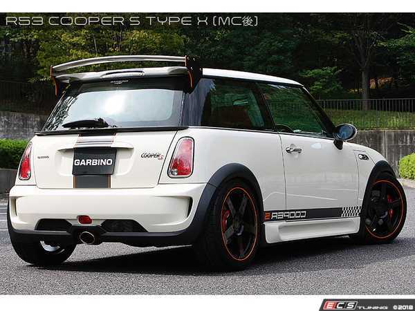 Garbino - GAR-R53-002 - Garbino Rear Bumper & Diffuser Type X