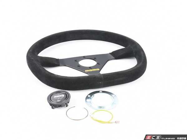 MOMO - TMS1863 - MOMO Mod.88 Steering Wheel - Black - 350mm