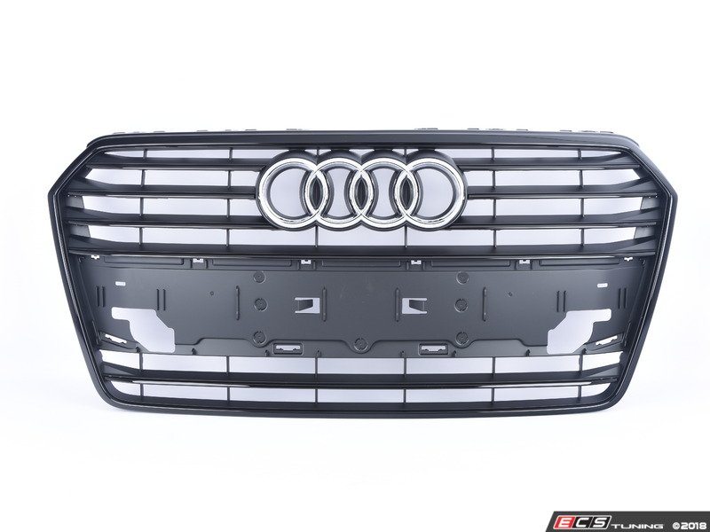 Genuine Volkswagen Audi - 4G8853651GCKA - Grille Assembly - Matte Black ...