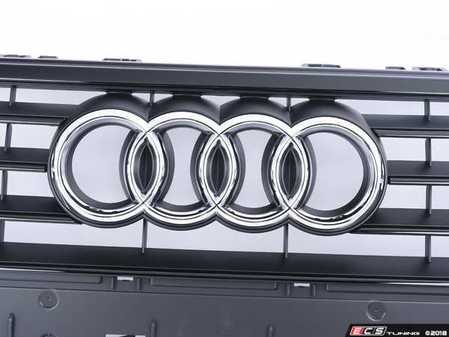 Genuine Volkswagen Audi - 4G8853651GCKA - Grille Assembly - Matte Black ...