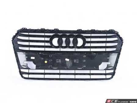 Genuine Volkswagen Audi - 4G8853651GCKA - Grille Assembly - Matte Black ...