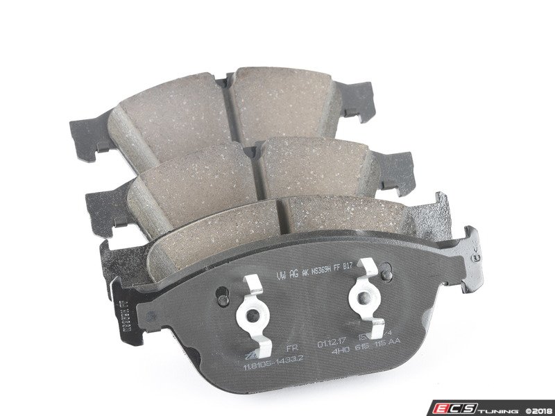 Genuine Volkswagen Audi - 4H0698151N - Front Brake Pad Set (4H0 698 151 N)