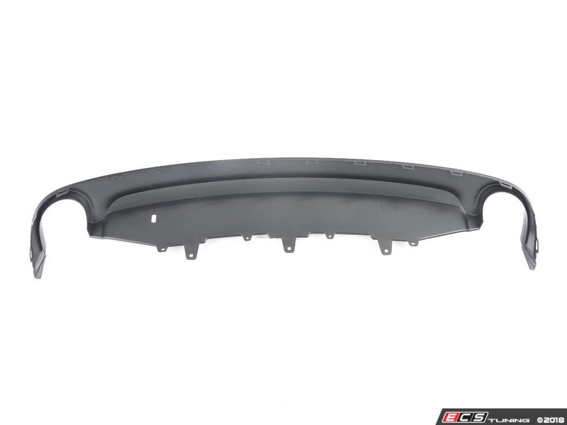 Genuine Volkswagen Audi - 4G0807521A9B9 - Rear Valance - Satin Black ...