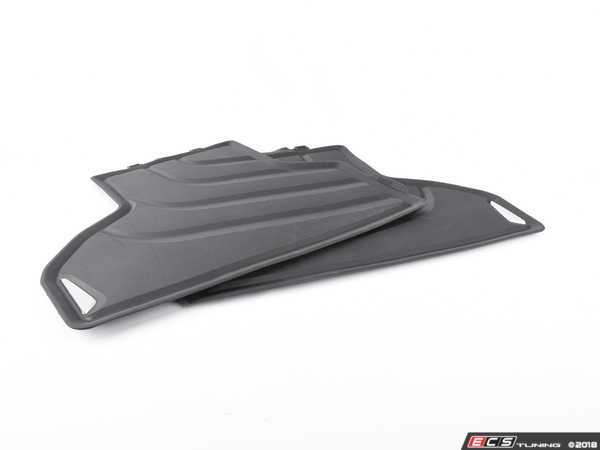 Genuine BMW - 51472458440 - F15 Black All Weather Rubber Floor Mats ...