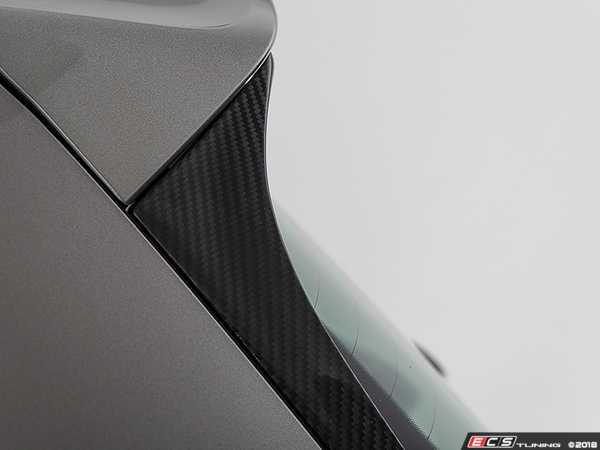 ECS - 023337ECS01 - Carbon Fiber Hatch Spoiler Side Blades - Set