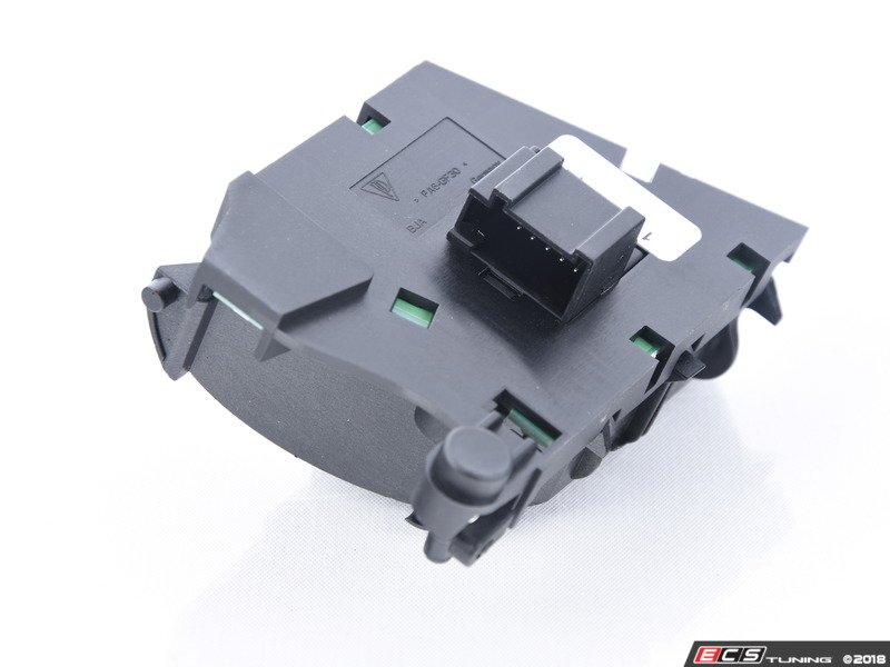 Genuine Porsche - 99761315605A05 - Right Power Window Switch - Matte Black