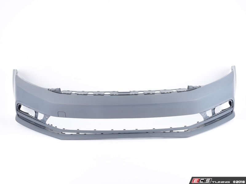 Genuine Volkswagen Audi - 5C6807217AGGRU - Front Bumper Cover - Primed ...
