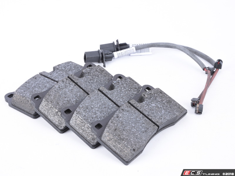 Genuine Volkswagen Audi - 4S0698451J - Rear Brake Pad Set (4S0 698 451 J)