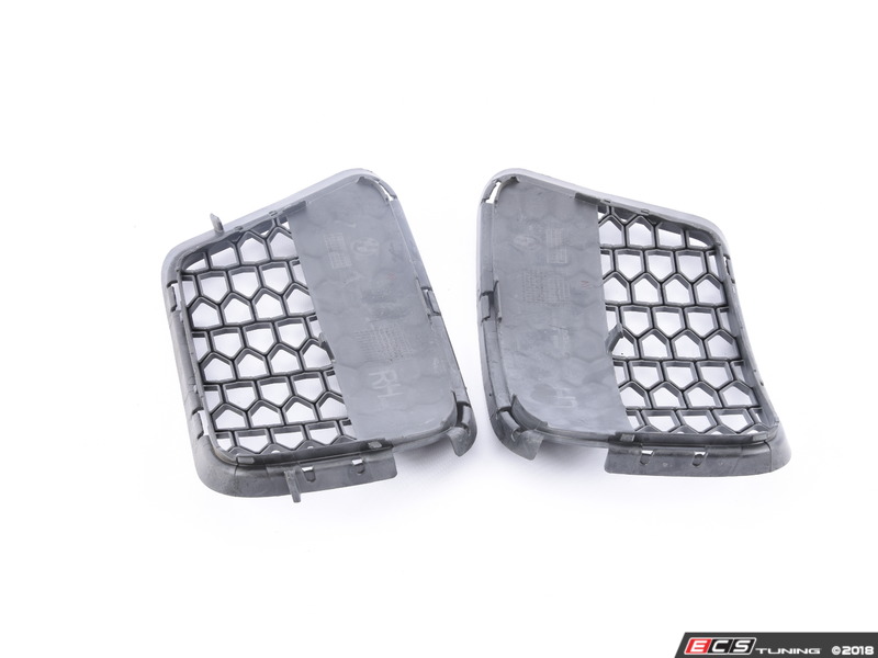 Genuine BMW - 51117845542 - E84 Front bumper lower side grilles (51-11 ...