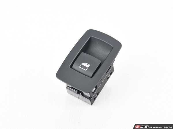 Genuine BMW - 61319208106 - Door Window Switch - Black (61-31-9-208-106)