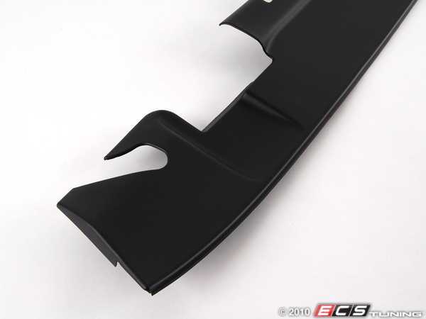 Genuine BMW - 51498233365 - Rear Spoiler Trim (51-49-8-233-365)