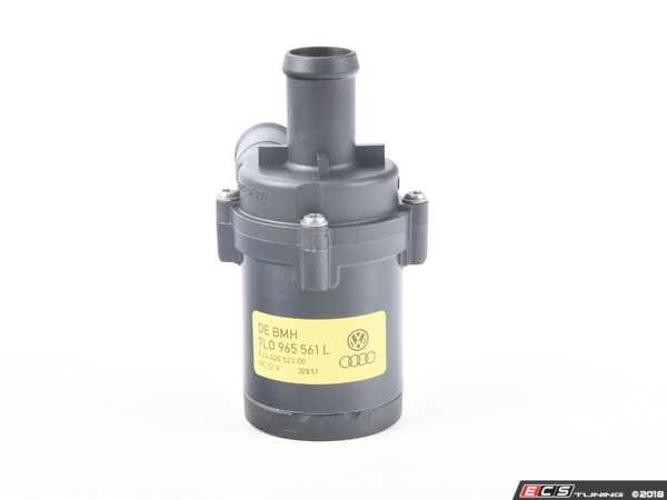 Genuine Volkswagen Audi - 7L0965561L - Auxiliary Water Pump (7L0 965 561 L)