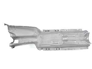 BMW E46 OE Center Muffler Heat Shields - ECS Tuning