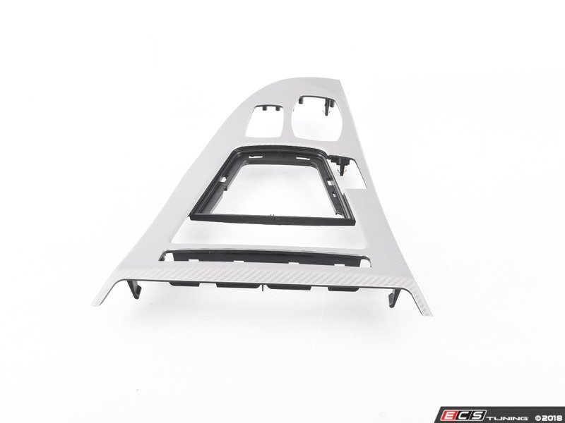 Genuine BMW - 51168049222 - Center Console Cover - Front - Alu Carbon ...