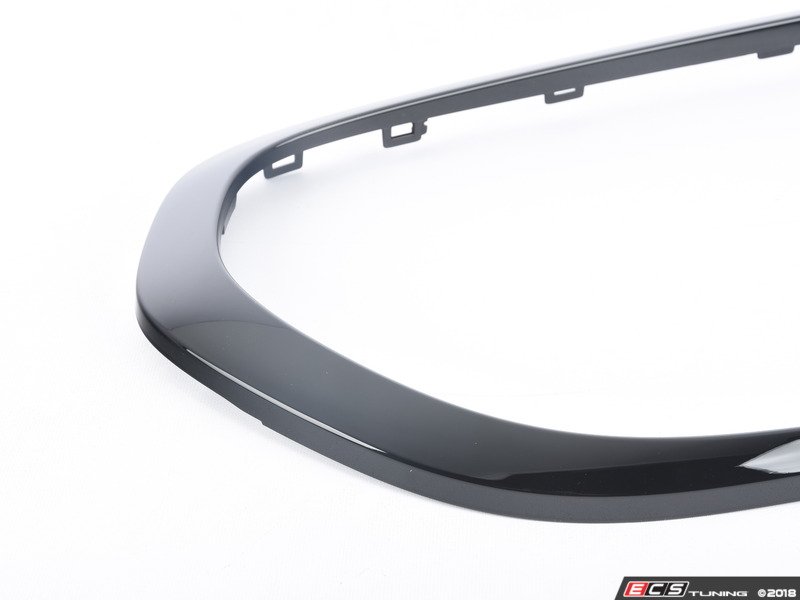 Genuine MINI - 51137449207 - Grille Frame - Black (51-13-7-449-207)