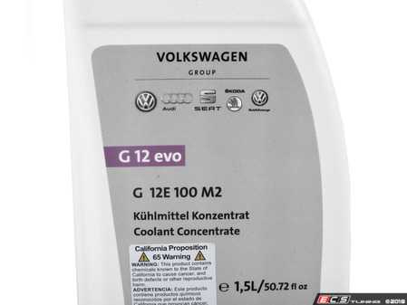 Genuine Volkswagen Audi - G12E100M2 - G12 Coolant - 1.5 Liter - (NO ...