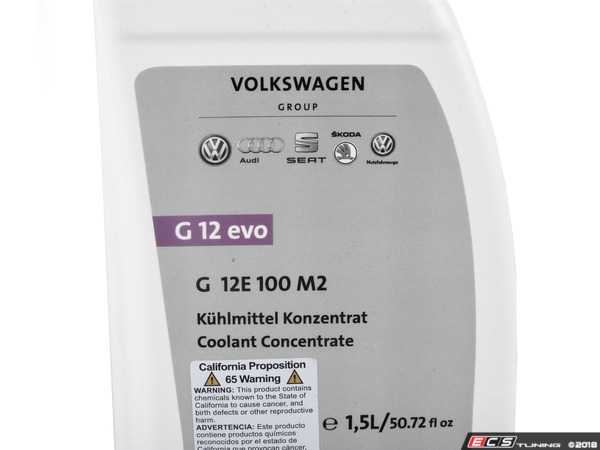 Genuine Volkswagen Audi - G12E100M2 - G12 Coolant - 1.5 Liter - (NO ...