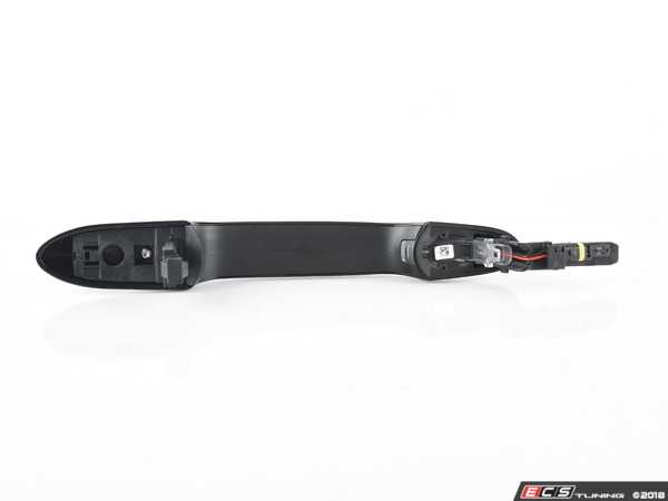 Genuine MINI - 51712457413 - Door Handle Piano Black Front - Left (51 ...