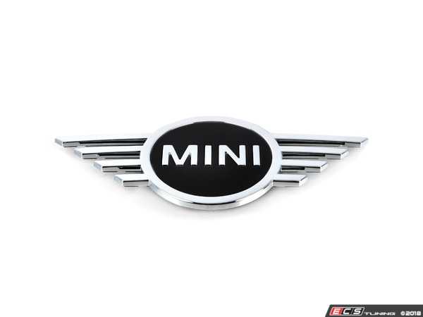 Genuine MINI - 51149447807 - Hood Emblem Front - F60 Newer Design (51 ...