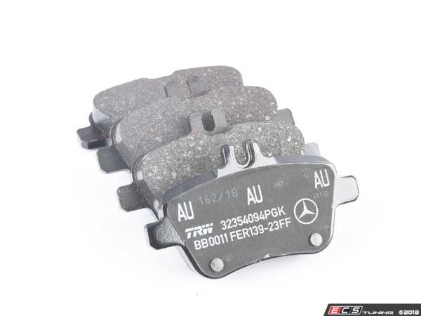 Genuine Mercedes Benz - 0074209520 - Rear Brake Pad Set