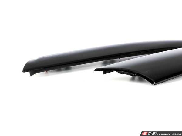 Genuine MINI - 51137272583KT - A - Pillar Black Trim Cover - Set Of 2 ...